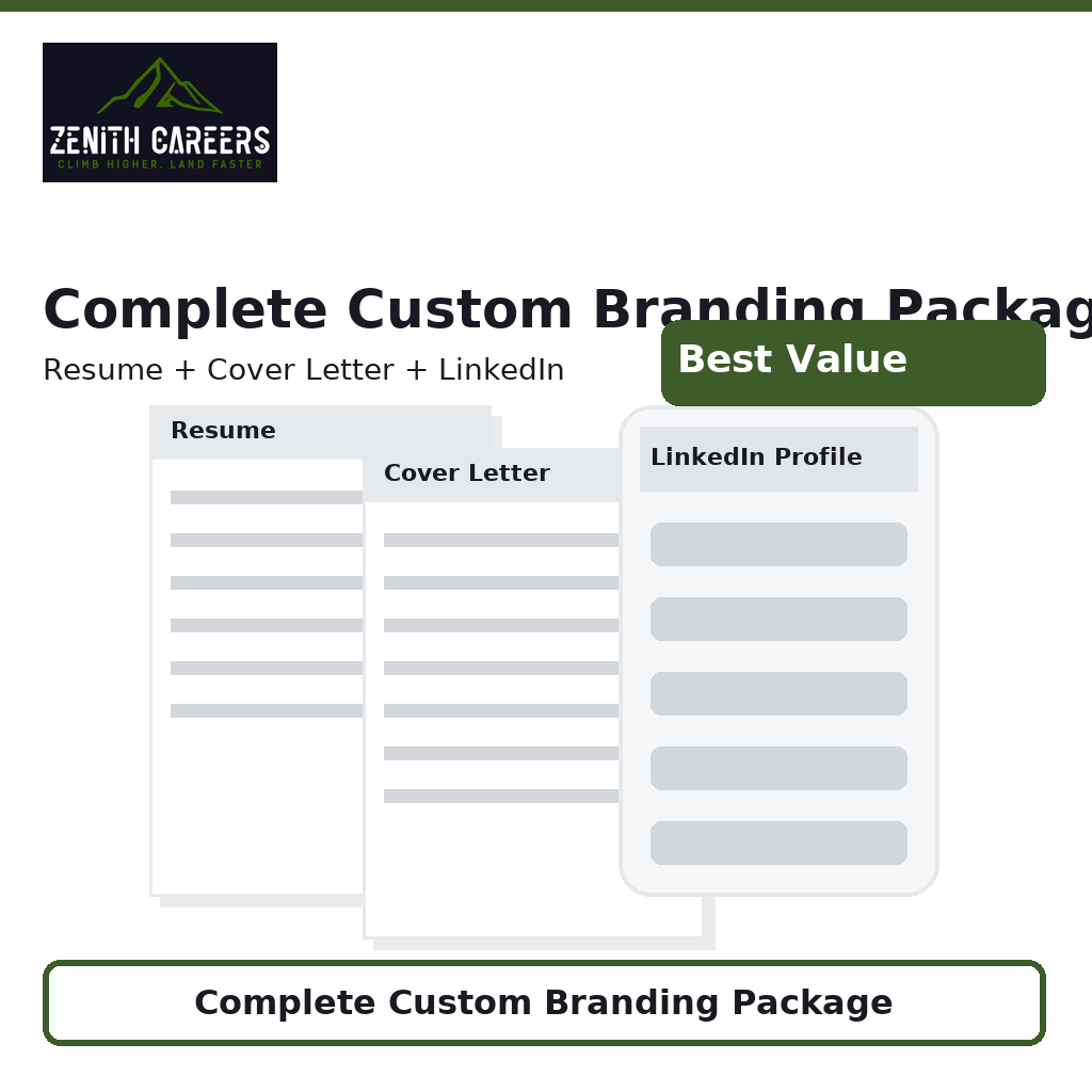 Complete Job Application Package - Professional ATS Resume Templates ...